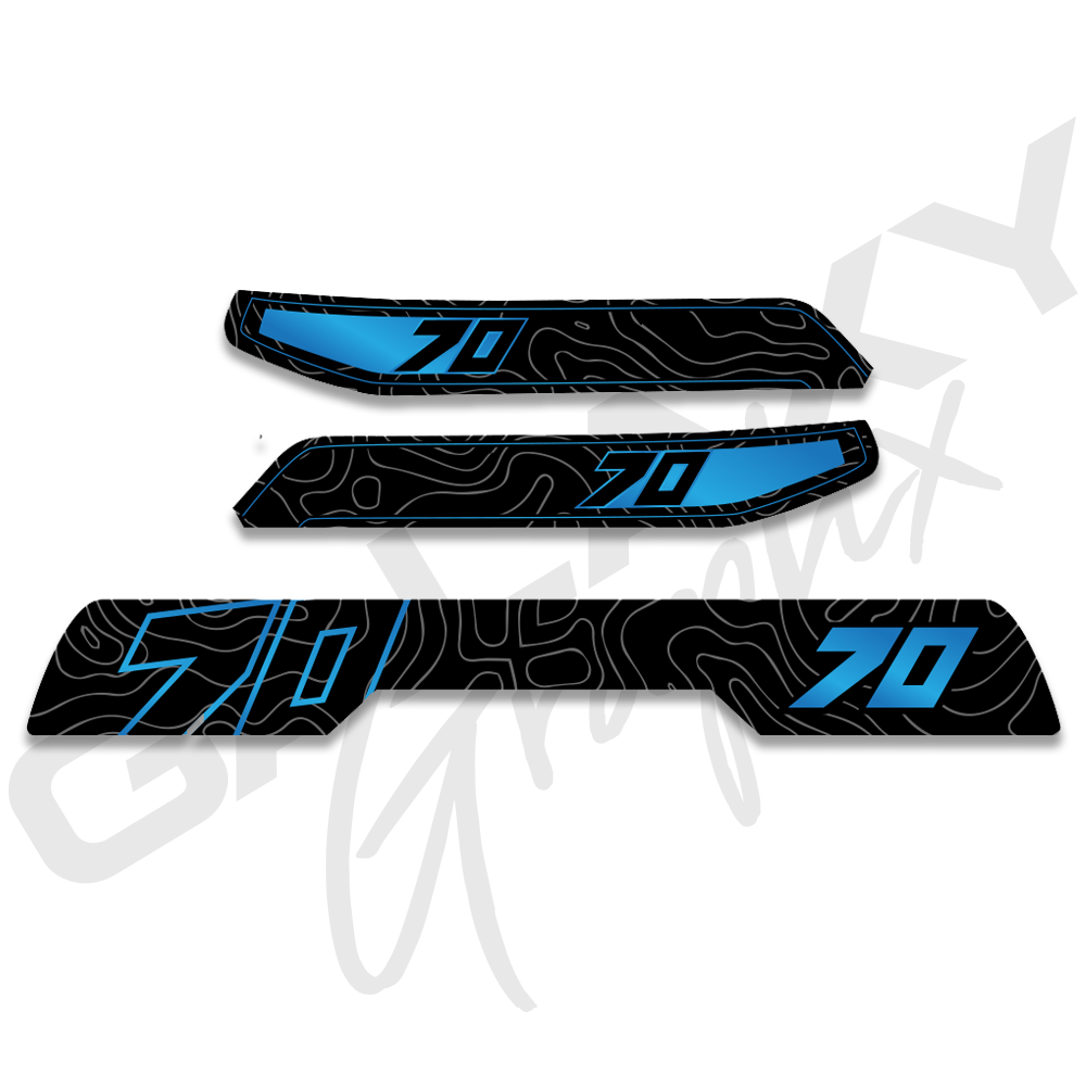 1982 ATC70 Geo Camo Premium Decal Graphics Kit - Assorted Colors ...