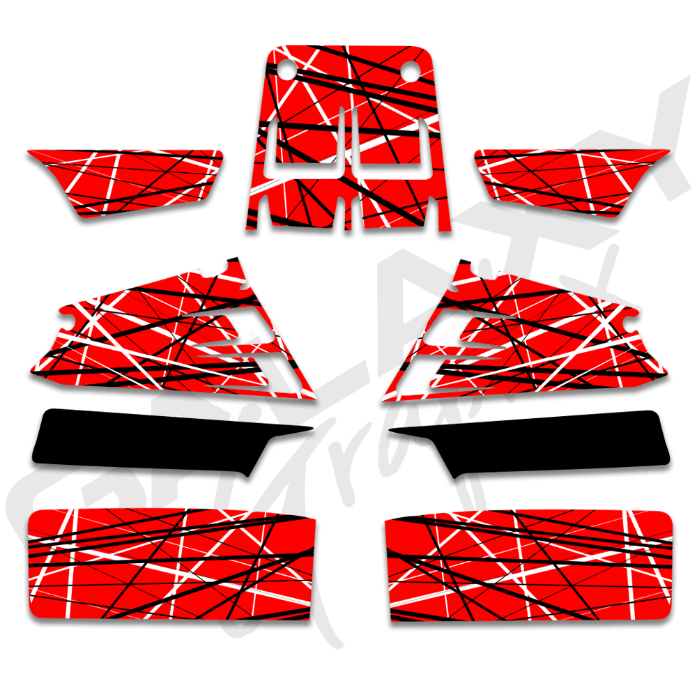 Frankenstein Yamaha Banshee Premium Decal Graphics Kit – GalaxyGraphx