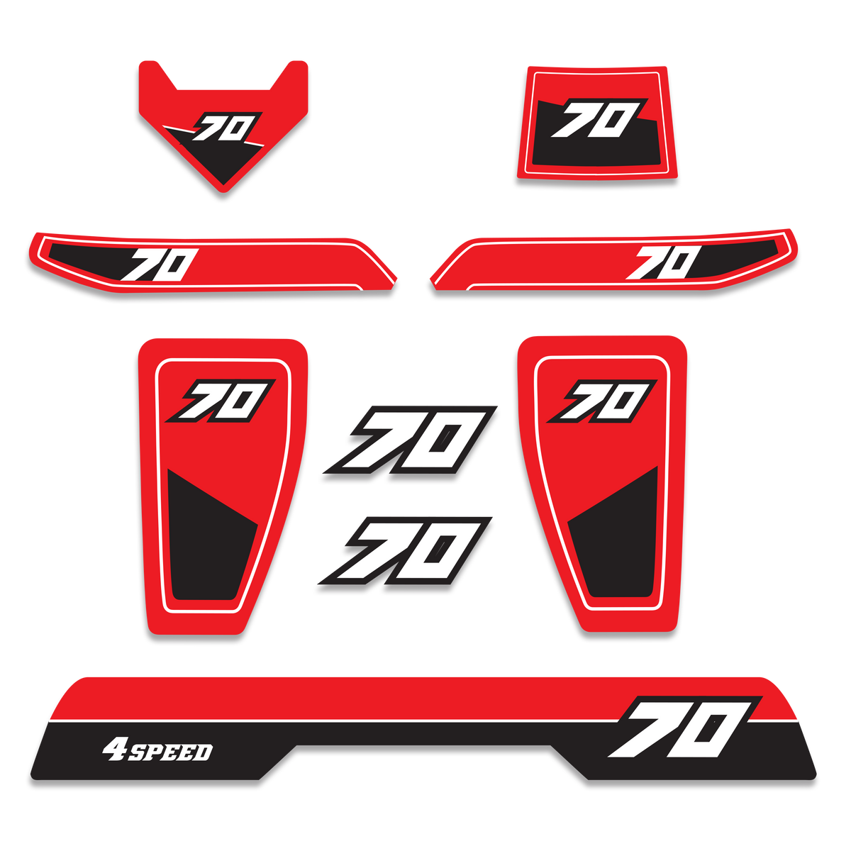 1982 ATC70 Complete Decal Kit – GalaxyGraphx