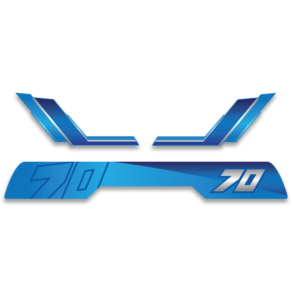 1984 Premium ATC70 Decal Graphics Kit - Assorted Colors – GalaxyGraphx