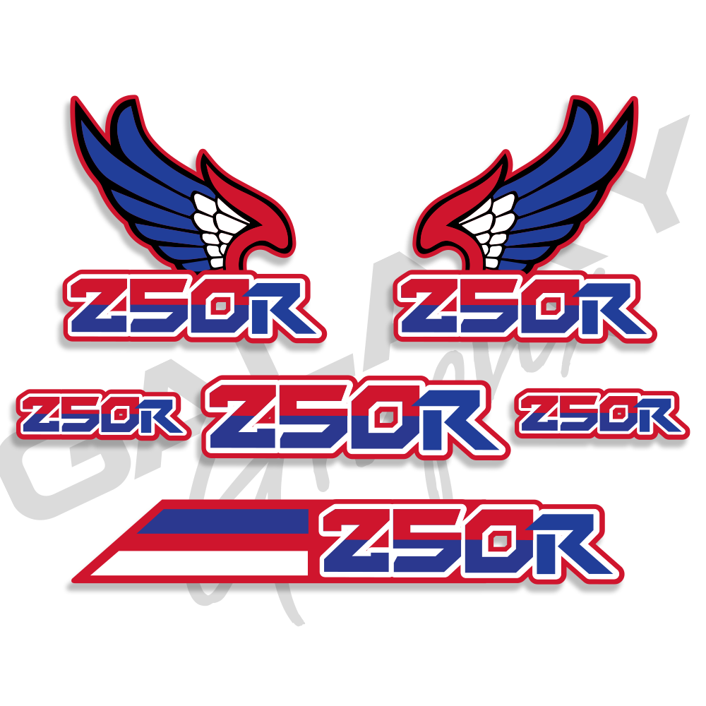 1986 ATC 250R Decal Graphics Kit - Assorted Colors – GalaxyGraphx