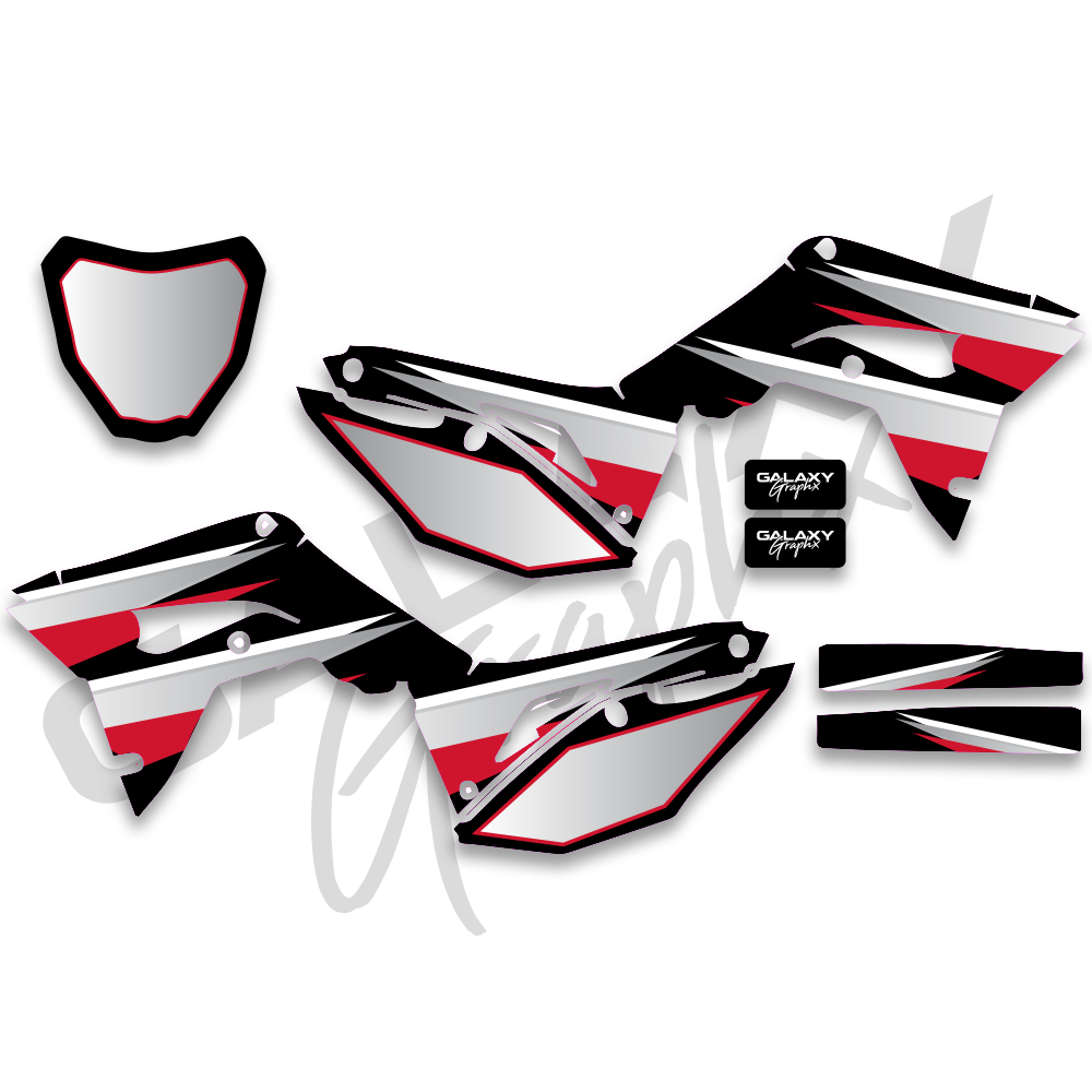 Premium STRIKE CRF 250R Decal Graphics Kit - Assorted Colors – GalaxyGraphx