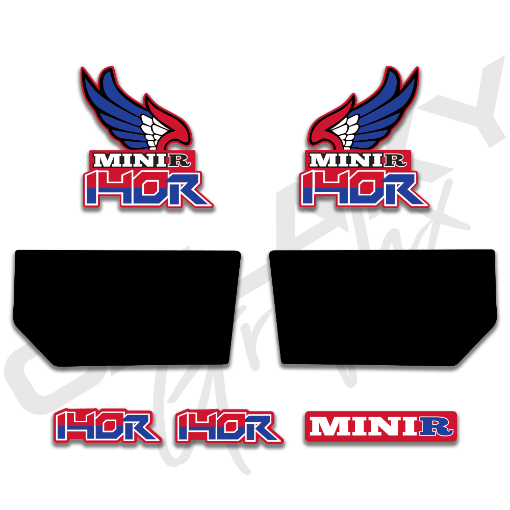 Mini R 140R Honda ATC70 Decal Graphics Complete Kit - Assorted Colors ...