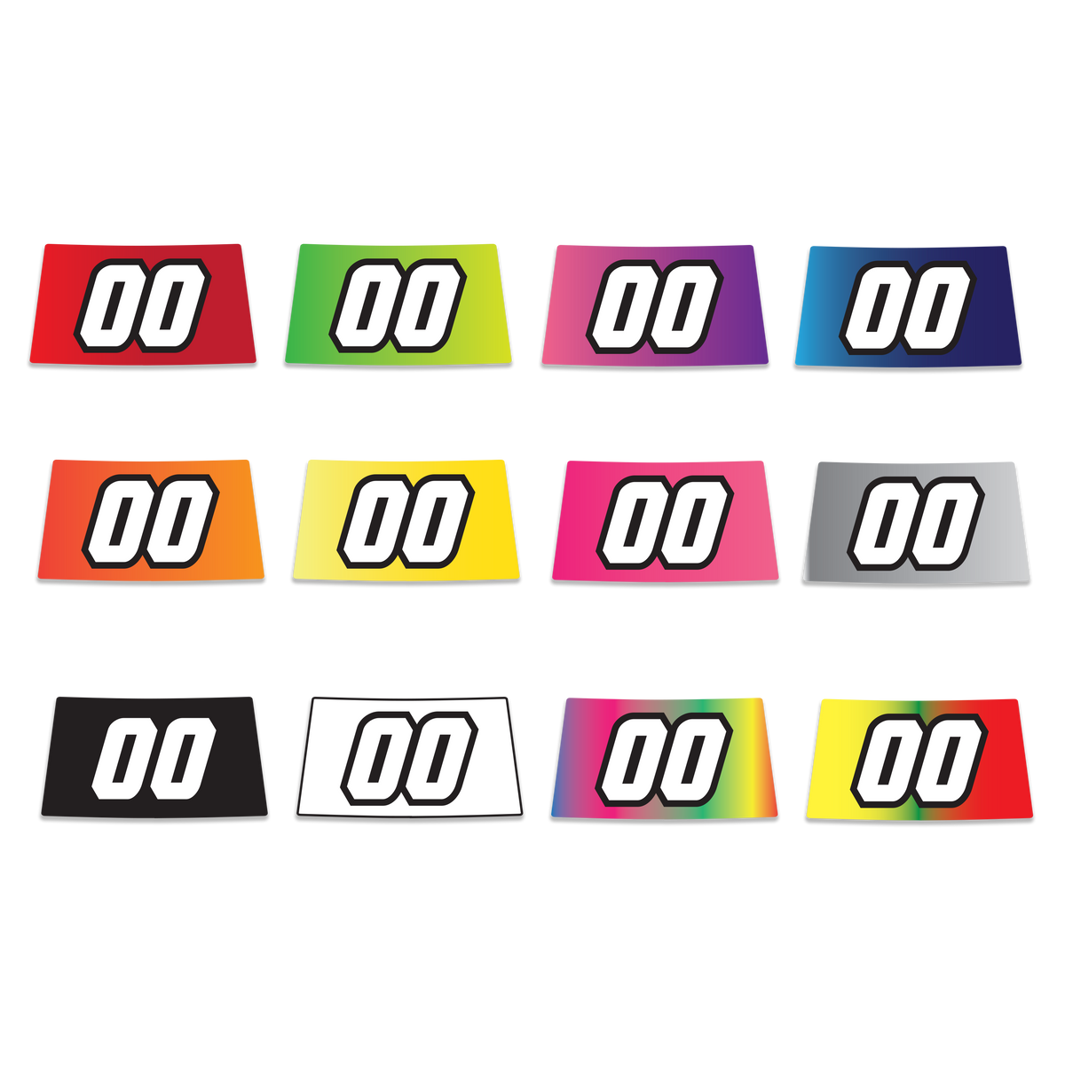 ATC70 Basic Racing Number Plate Decal 2 – GalaxyGraphx