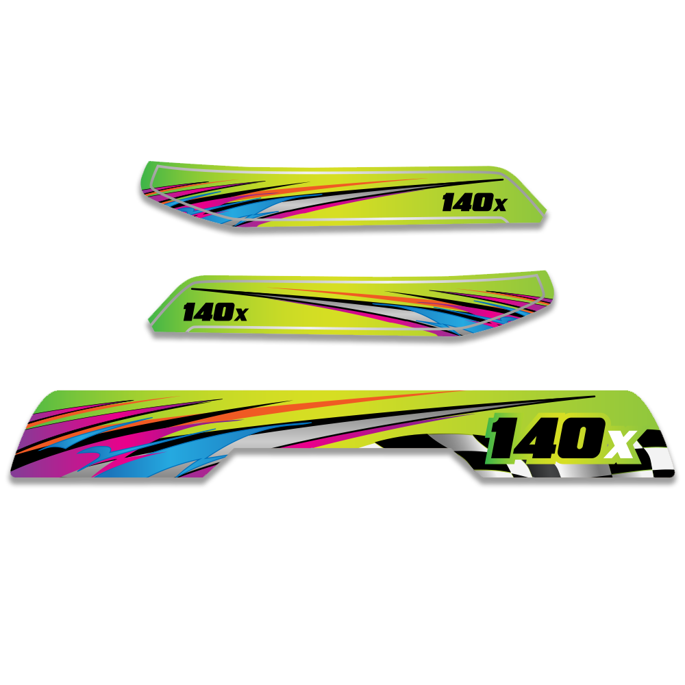 1982 DELUXE Premium 1982 ATC70 Graphics Kit - Lime Green – GalaxyGraphx