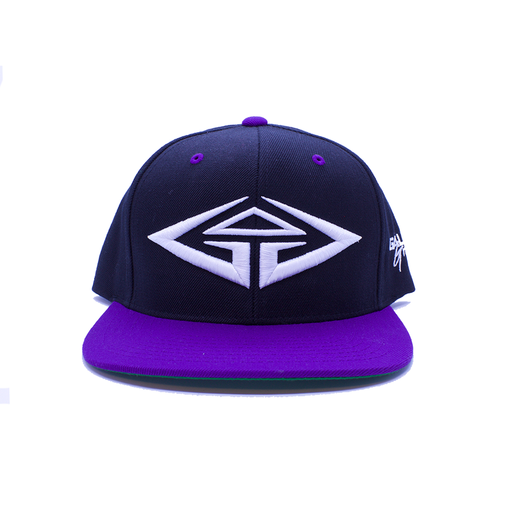 GG Black Purple Snapback Hat – GalaxyGraphx