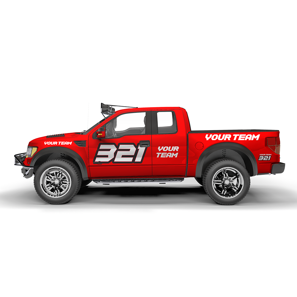 CUSTOM TRUCK DECAL KIT – GalaxyGraphx